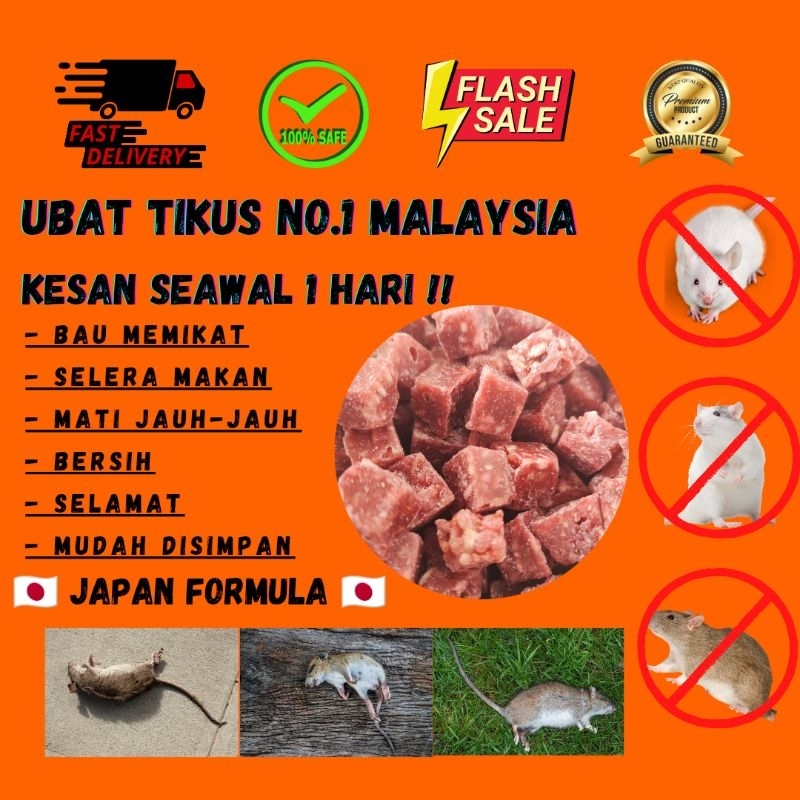 ANTIKUS 10pcs Ubat Tikus Paling BERKESAN, Racun Tikus, Umpan Tikus ...