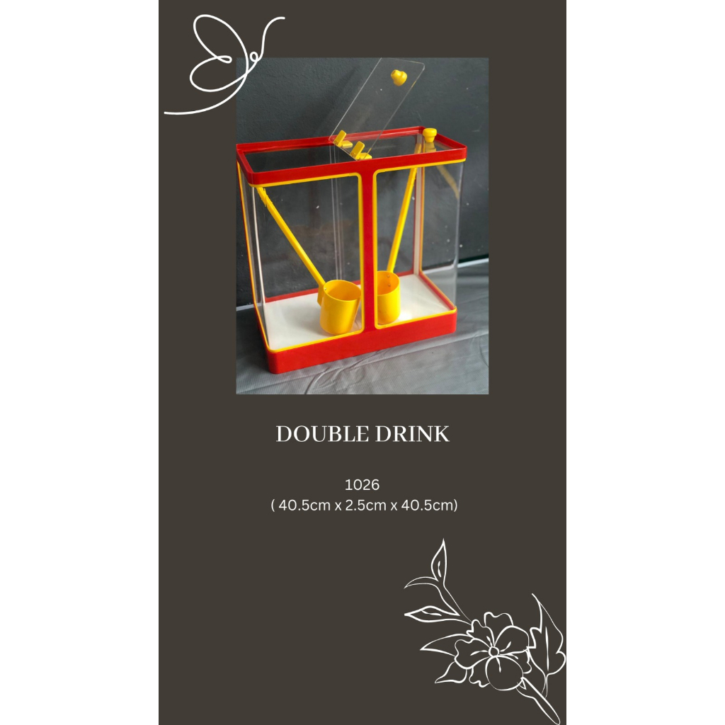 BALANG AIR PETAK DOUBLE DRINK DAN DOUBLE DISPENCER CAP BUMI GAJAH ...