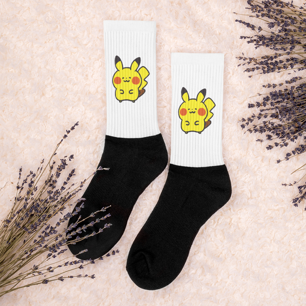 Pokemon Socks | Cute Gift Nintendo Pikachu Eevee Charmander Squirtle ...
