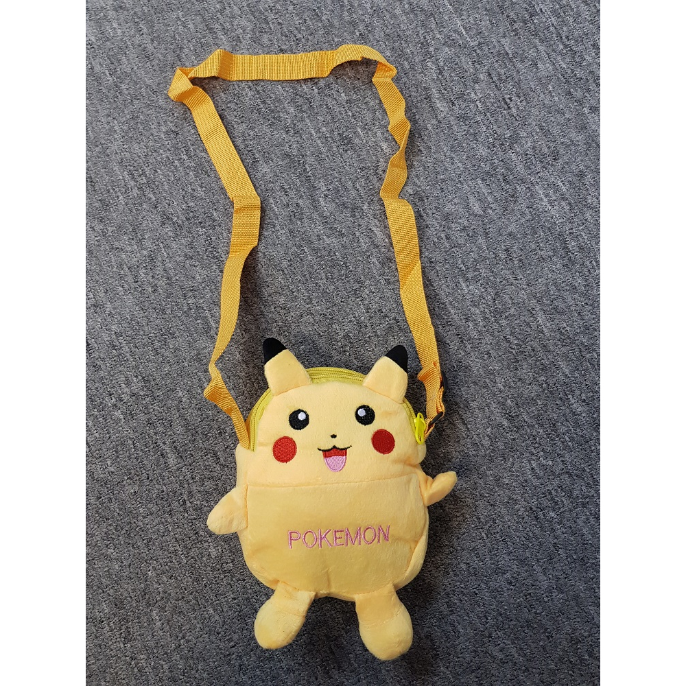 Pokemon 2 Layer Plush Crossbody Bag | Shopee Malaysia