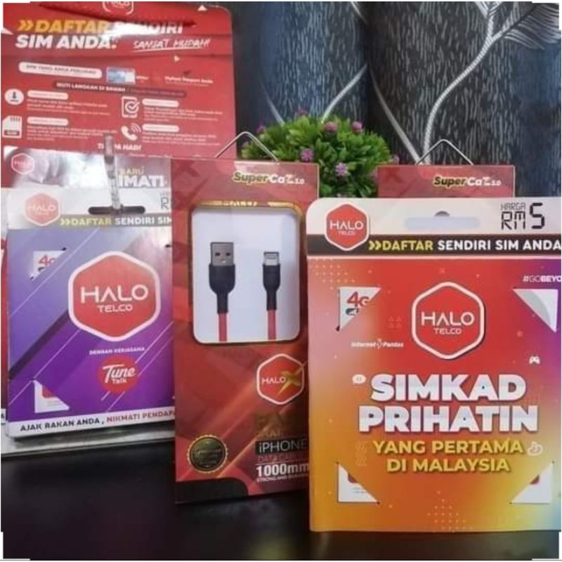 Sim Kad HALOTELCO TUNETALK 5G | Shopee Malaysia
