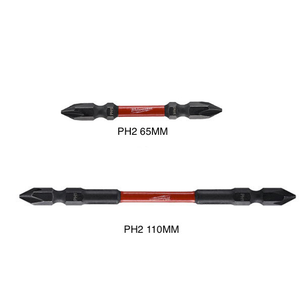 Milwaukee SHOCKWAVE Double End Bit Impact Power Bits Magnet Screw Bit ...