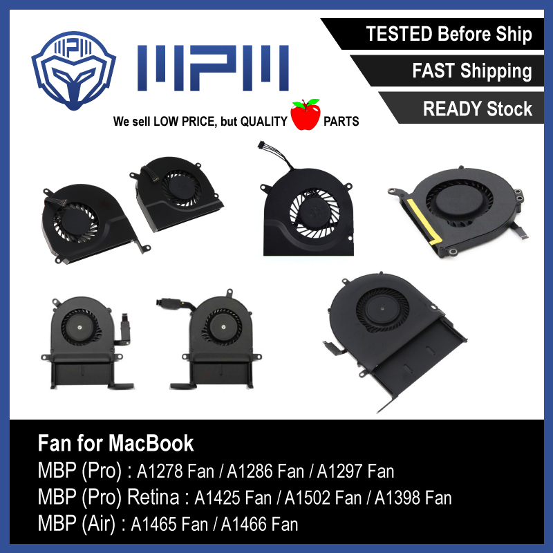 Fan MBP Pro Retina 13-inch 15-inch 17-inch A1278 A1286 A1297 A1425 ...
