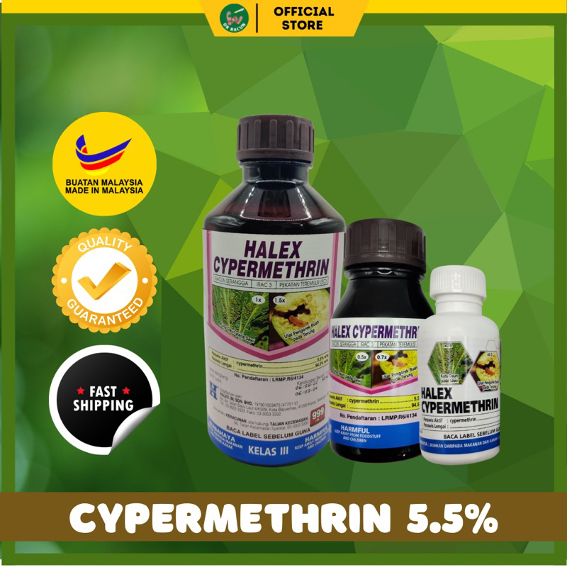 drracun HALEX Cypermethrin 5.5% Racun Pembunuh 36 jenis serangga ...