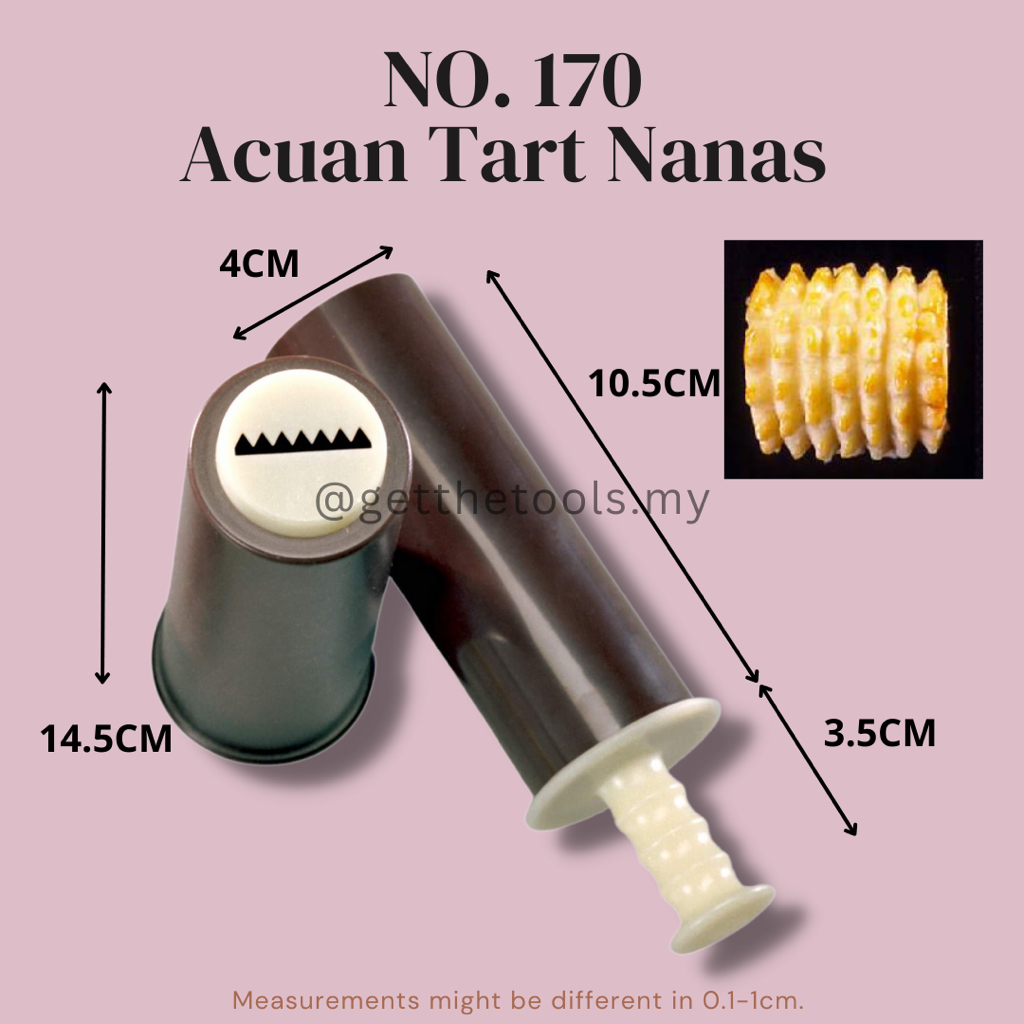 NO.170 ACUAN TART NANAS PINEAPPLE TART PRESS MOULD COOKIES PUMP ACUAN ...