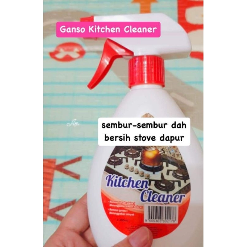 Ganso Multipurpose Cleaner Kitchen Cleaning Penyembur Spray Pencuci ...