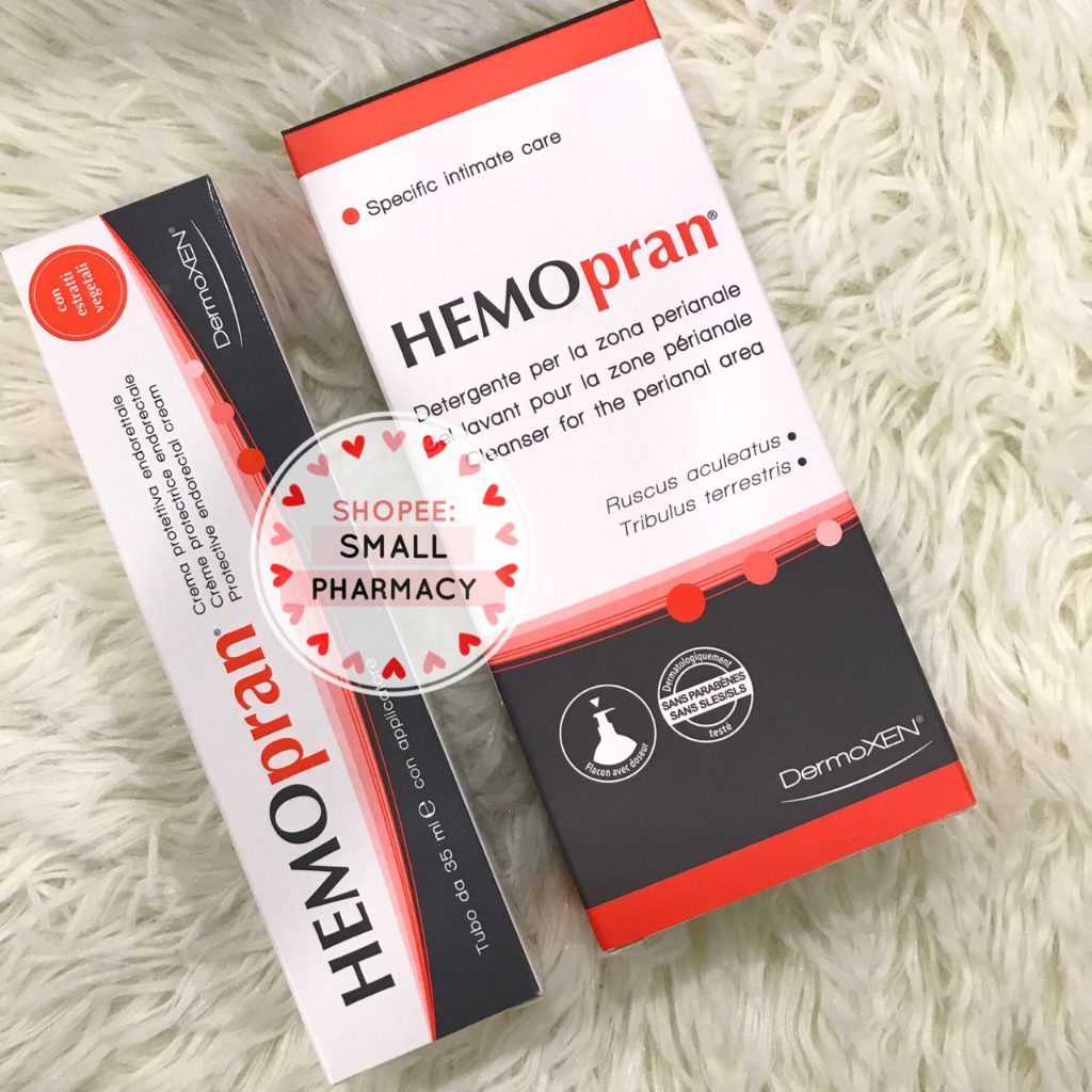 HEMOpran Cleanser 125ml 521136 / Endorectal Cream 35ml 521112 | Shopee ...