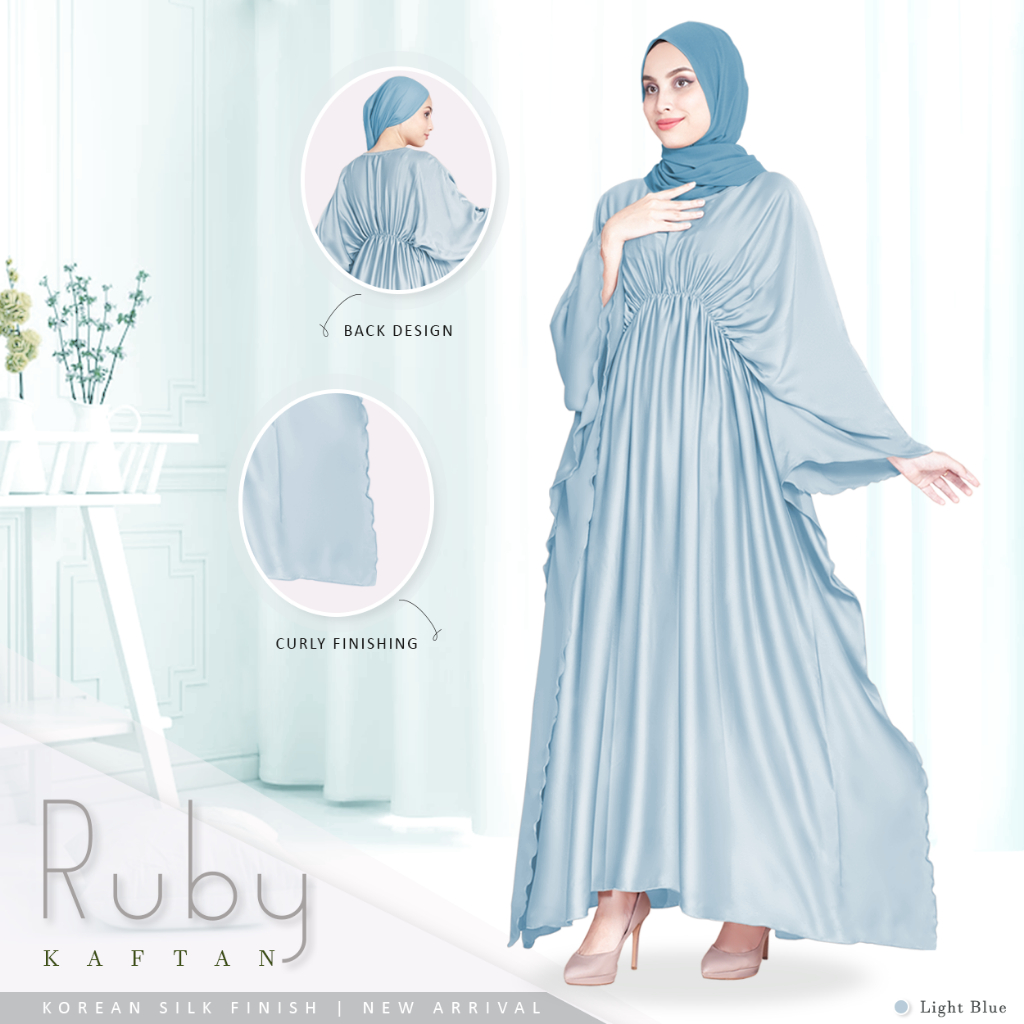*New Arrival* Stylish Ruby Kaftan For Muslimah Women's XS to XXL can ...
