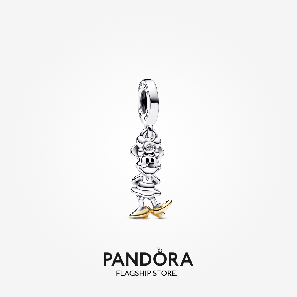 Pandora Disney 100th Anniversary Minnie Mouse Dangle Charm | Shopee ...