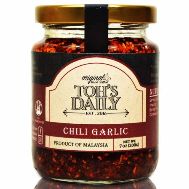 Toh’s Daily Chilli Garlic, 200g (Assorted) | Shopee Malaysia