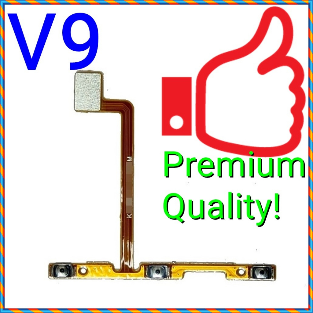 (Press like ORI) NEW ORI On Off Power Volume Buttons Switch Flex Ribbon for vivo V9 / vivo 1723 ...