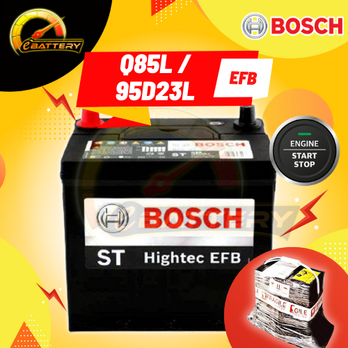 BOSCH Q85 - 95D23L (EFB) - Stop Start Battery - MAZDA 2, 3, 6, CX3, CX5, i-stop, Biante TOYOTA ...