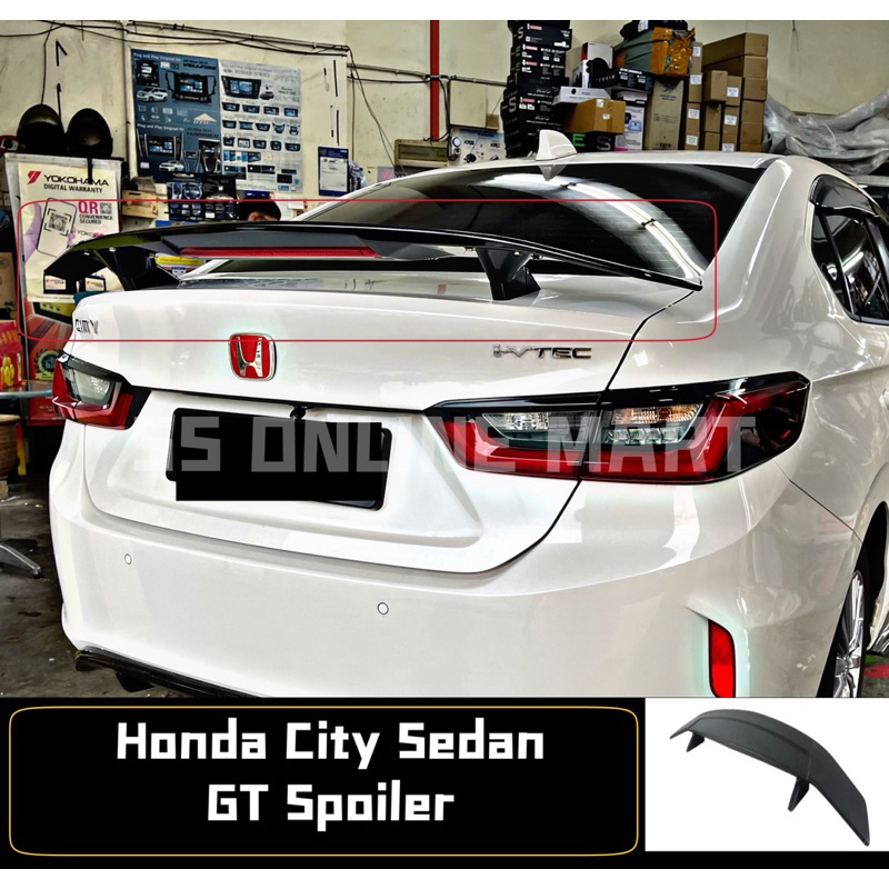 Honda City GN2 2020-2023 GT Style Spoiler With Led Brake | Shopee Malaysia