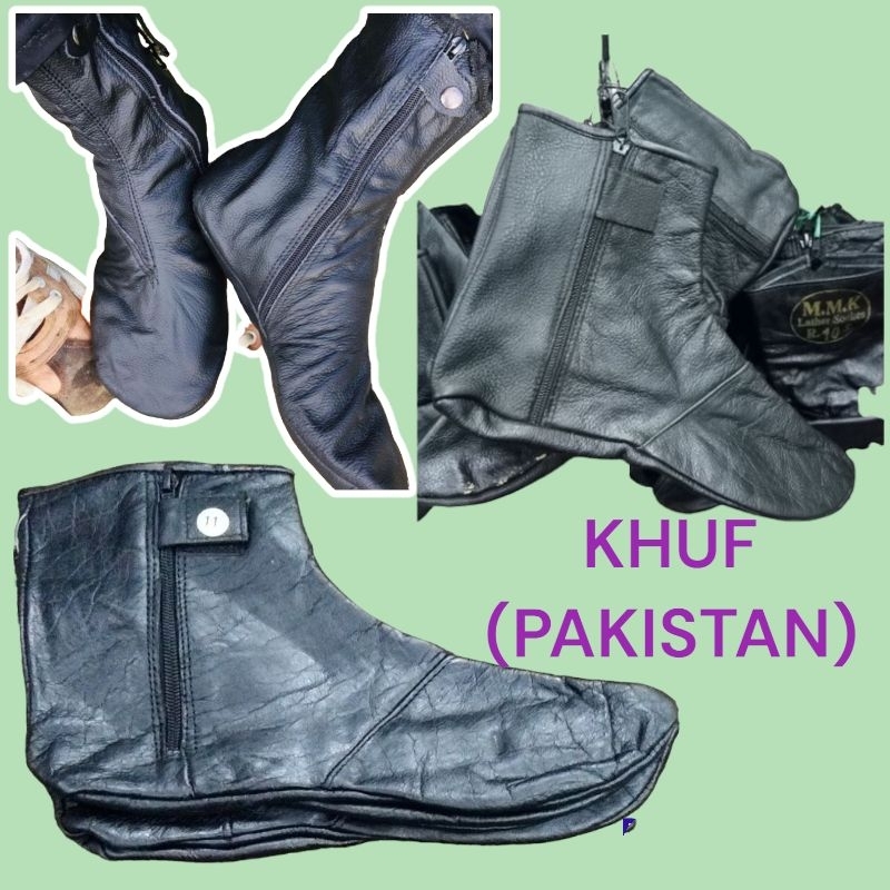 Khuf/ ALAS KAKI Asli kulit UNTUK haji/kesihatan/berpantang/kulit ...