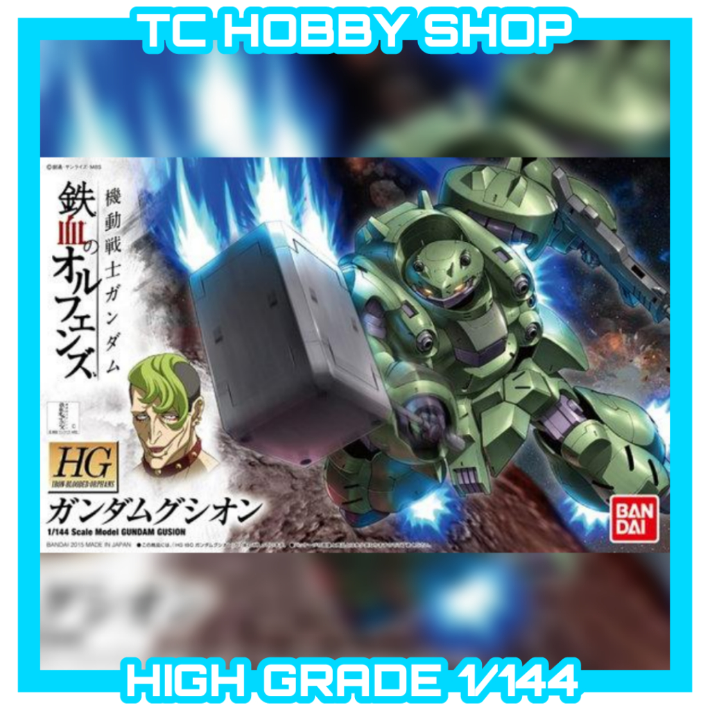 (Ready Stock) Bandai HG 1/144 GUNDAM GUSION IBO MOBILE SUIT MODEL KIT ...