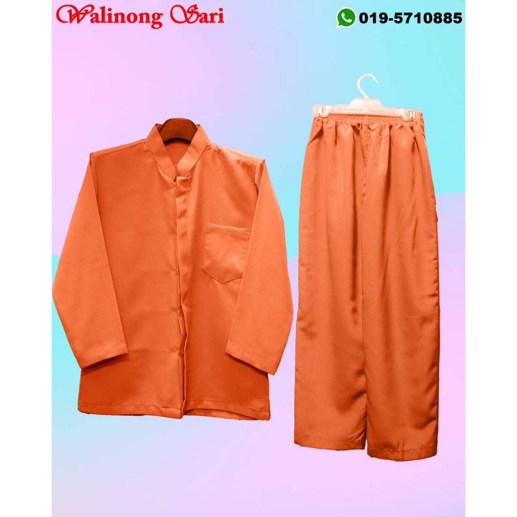 BAJU RAIHAN KAFA P.PINANG (OREN) | Shopee Malaysia