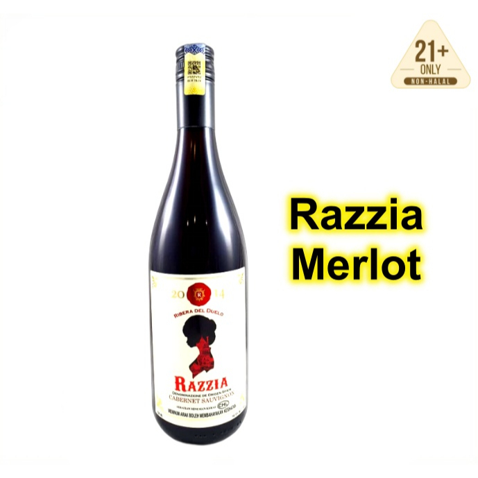 Razzia Cabernet Sauvignon Red Wine With Secure Wrapping (750ml ...