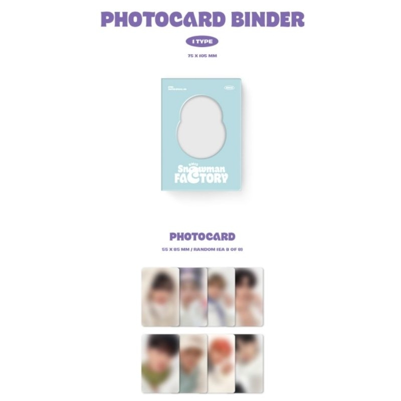 ATEEZ WINTER MD: SNOWMAN FACTORY (BINDER LOOSE ITEM) | Shopee Malaysia