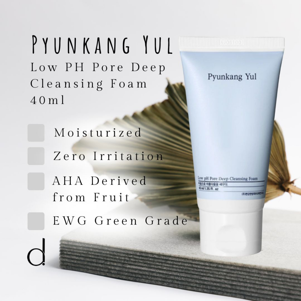 Pyunkang Yul Low PH Pore Deep Cleansing Foam 40ml - 100% Authentic from ...