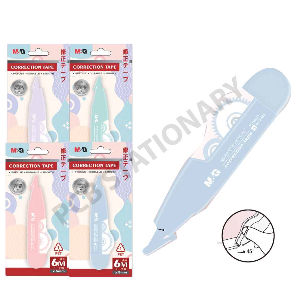 M&G Master Clean Correction Tape + Refill - (1's/Card) Correction Tape ...