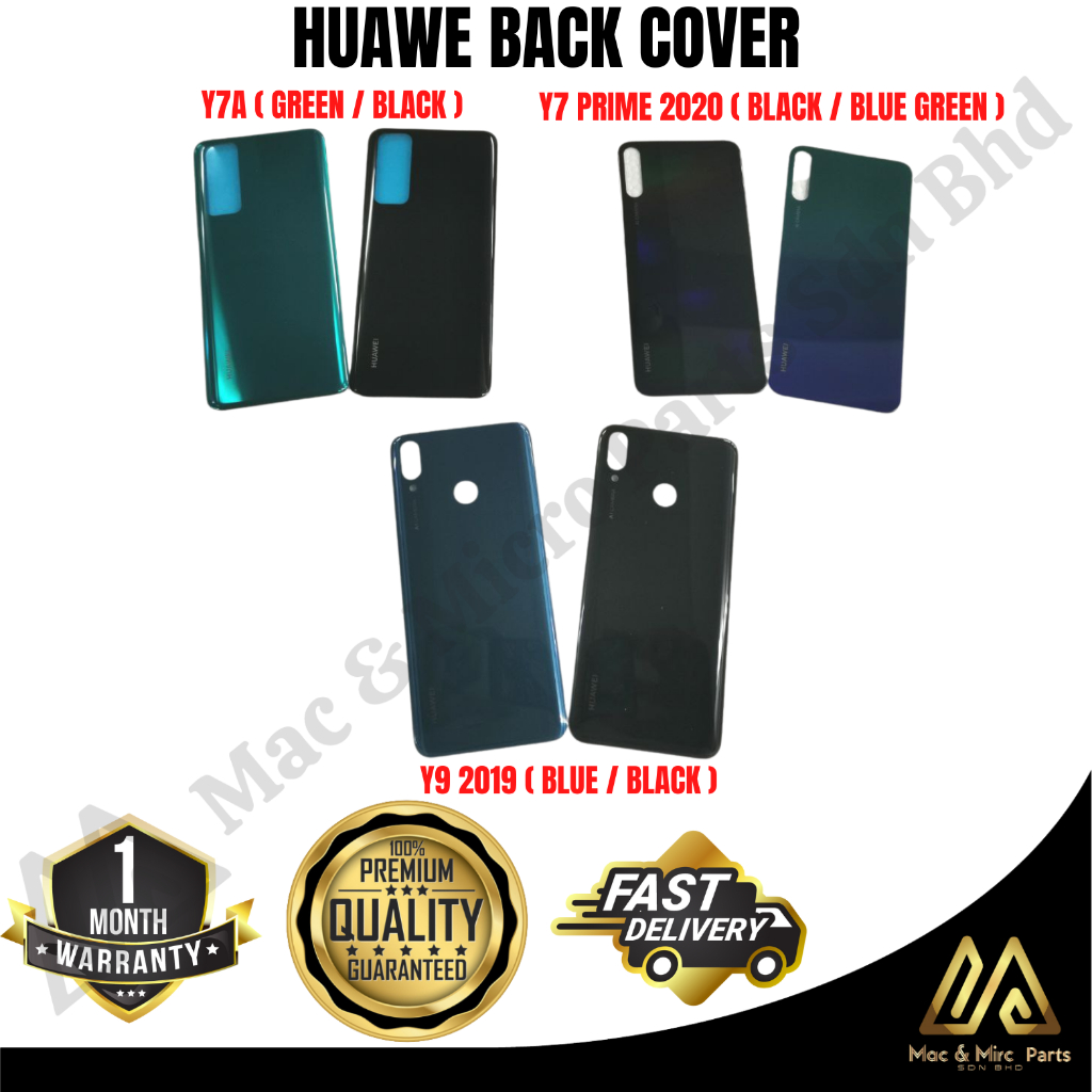 HUAWE Y7A / Y7 PRIME 2020 / Y9 2019 BACK COVER ( READY STOCK ) | Shopee ...