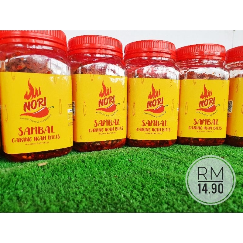 Sambal Garing Ikan Bilis Nori, Sambal Nori 200GM Rangup!!! | Shopee Malaysia