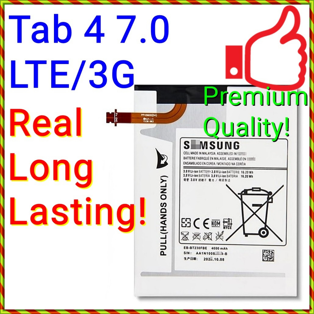 (4000mAh) NEW ORI Long Lasting Stable Battery EB-BT230FBE Samsung ...