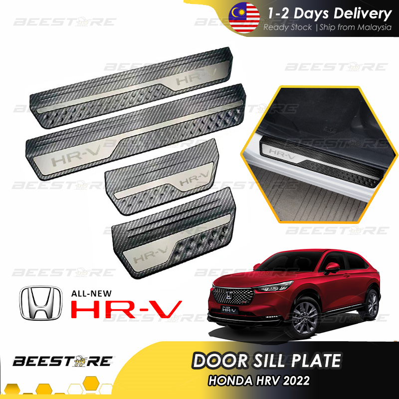 HONDA HRV NEW 2022 2023 Car Door Side Step Sill Plate Chrome Titanium ...