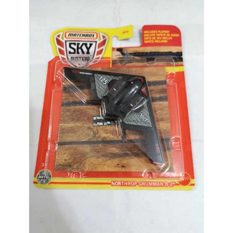 Matchbox Sky Busters Northrop Grumman B-2 - Card Not Mint | Shopee Malaysia