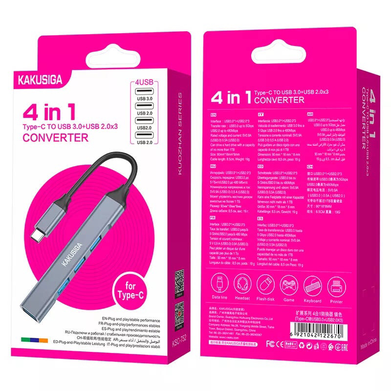 KAKUSIGA 4 IN 1 CONVERTER | Shopee Malaysia