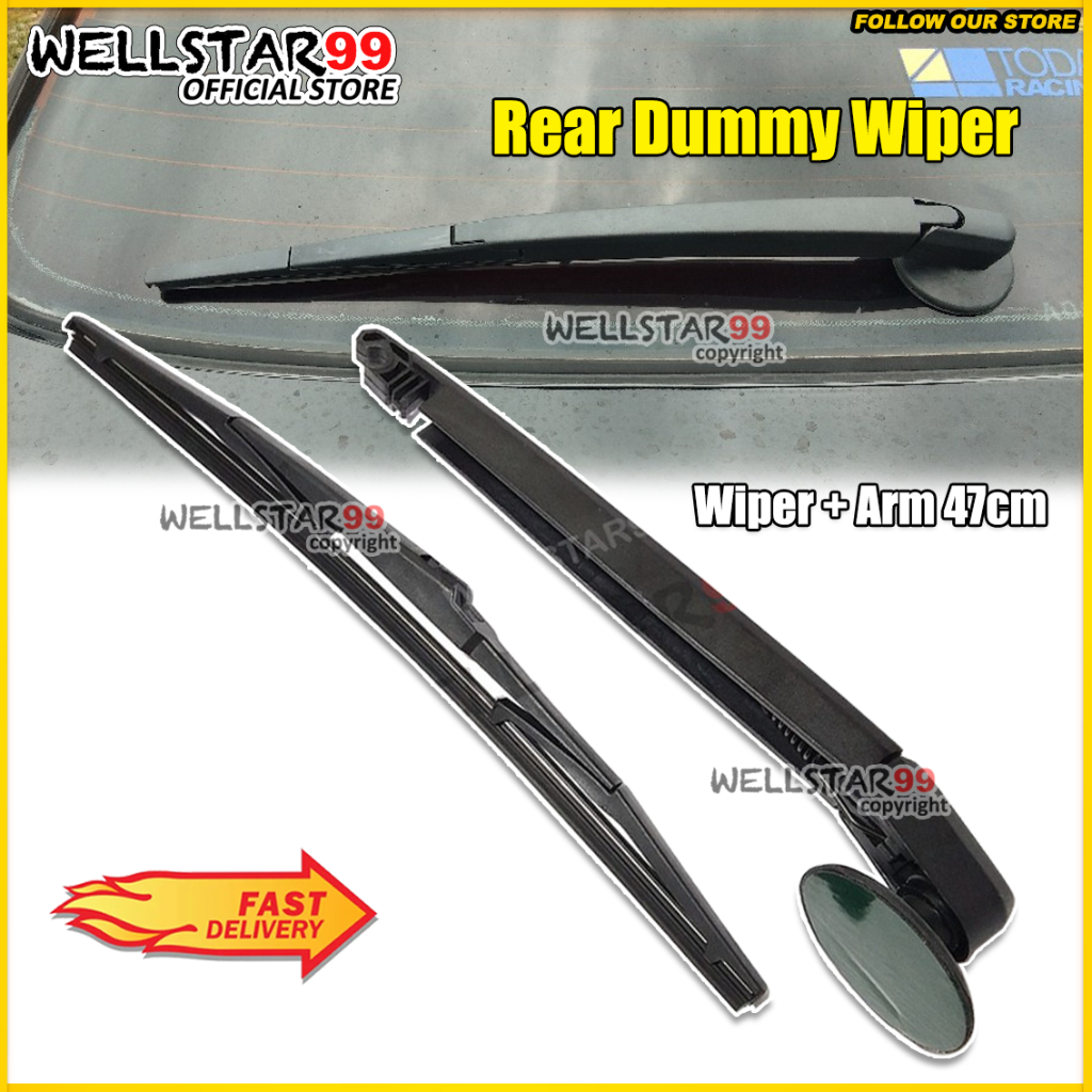 Rear Window Fake Wiper Proton Wira Waja Iswara Saga Dummy Wiper ...