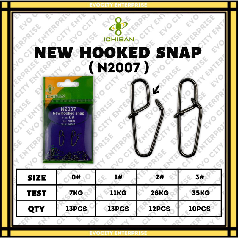 Ichiban New Hooked Snap ( N2007 ) | Shopee Malaysia
