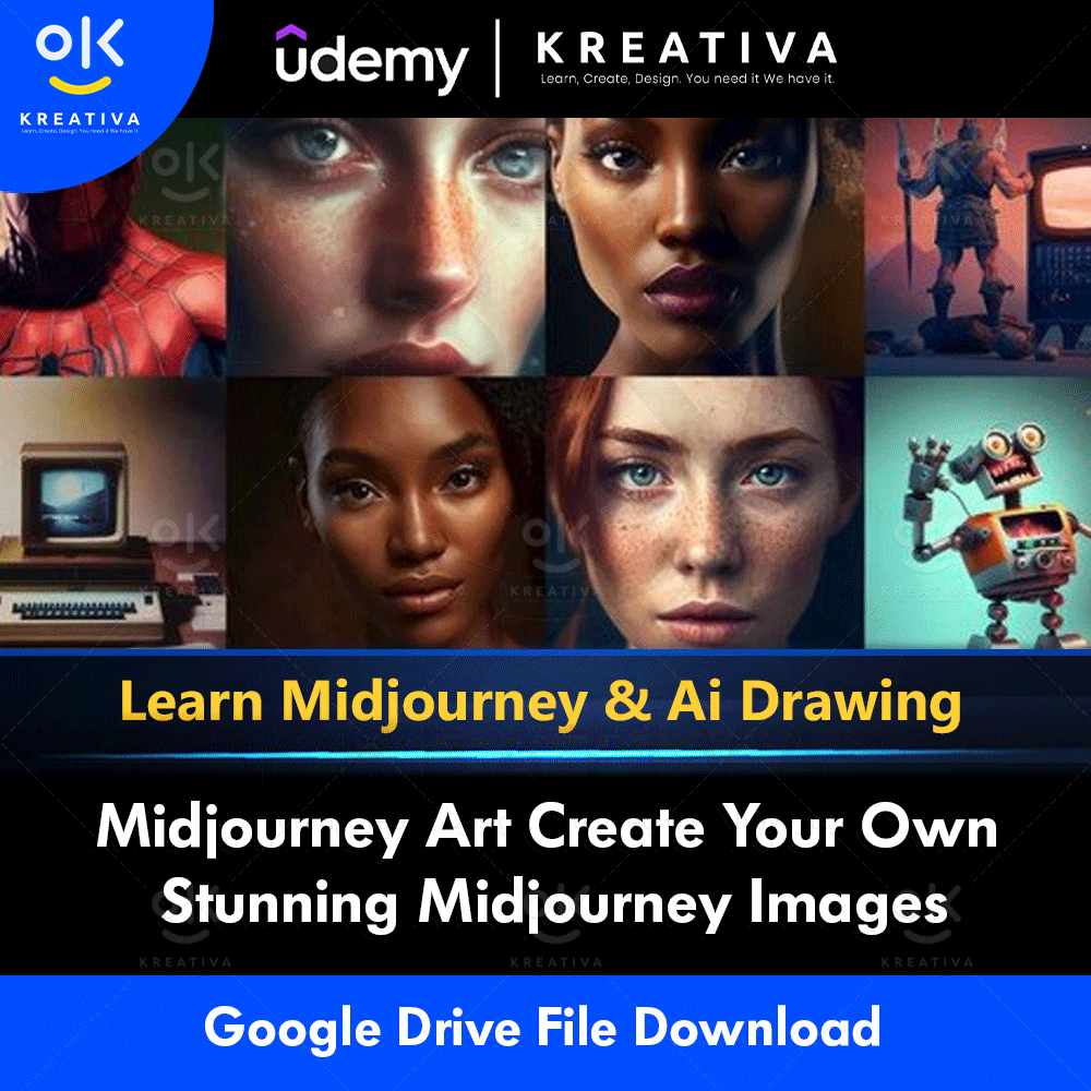 Midjourney Video Course-Midjourney Art Create Your Own Stunning Midjourney Images | Learn ...