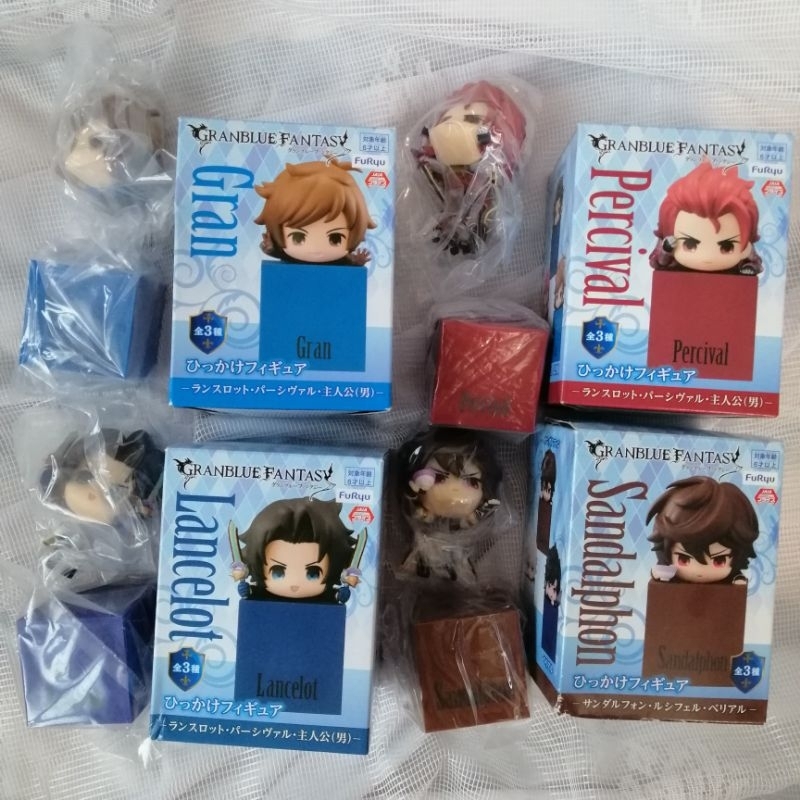 JAPAN GRAN BLUE FANTASY FIGURE COLLECTION furyu Lancelot Percival ...
