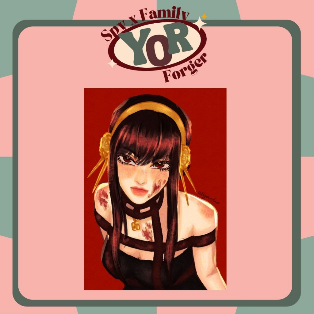 Spy x Family Artprint (Yor Forger) | Shopee Malaysia
