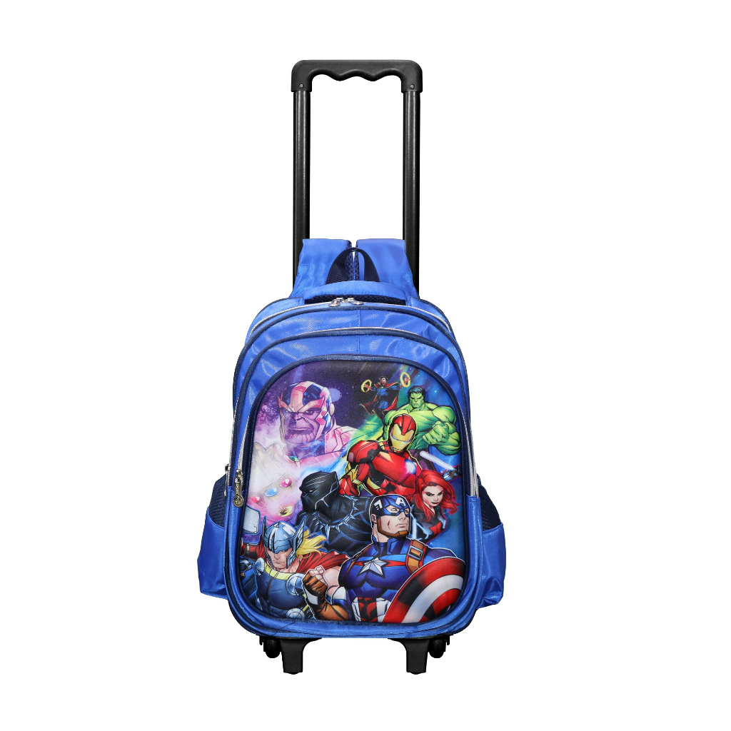 Beg Cartoon Roda Budak Sekolah Rendah / Sekolah Tadika / Trolley Bag ...