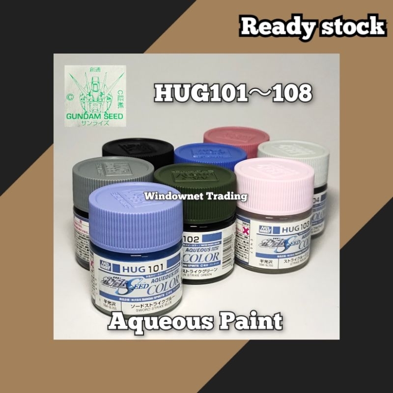 [Ready stock] Mr Hobby 10ml Aqueous Paint HUG Gundam Seed Series Color ...