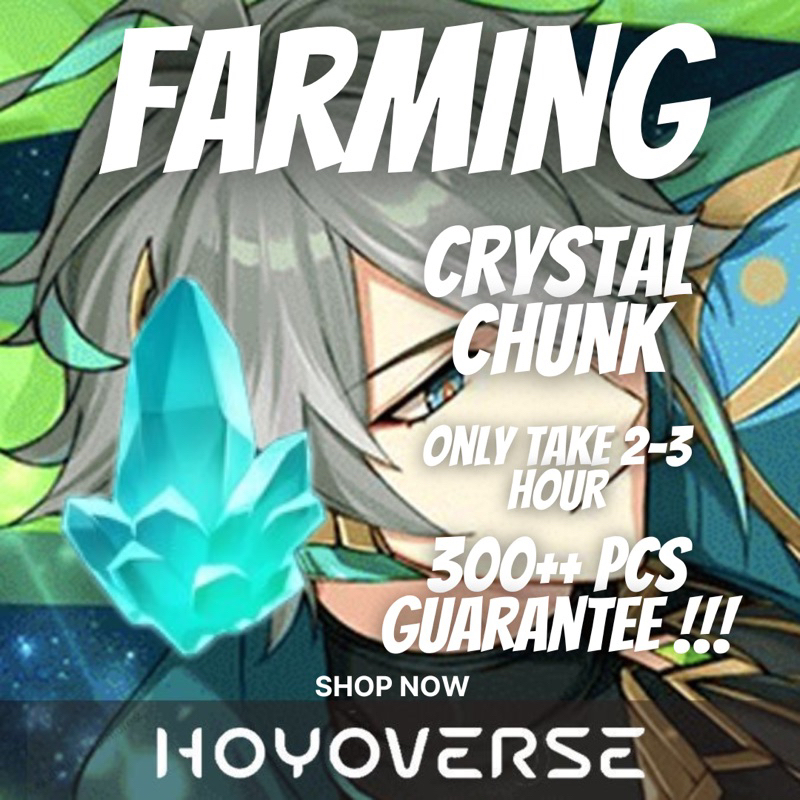 (Genshin Impact) Crystal Chunk Service | Shopee Malaysia