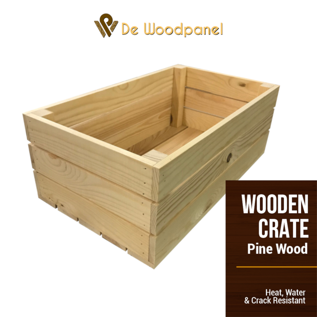 Wooden Classic Crates & Custom | Shopee Malaysia