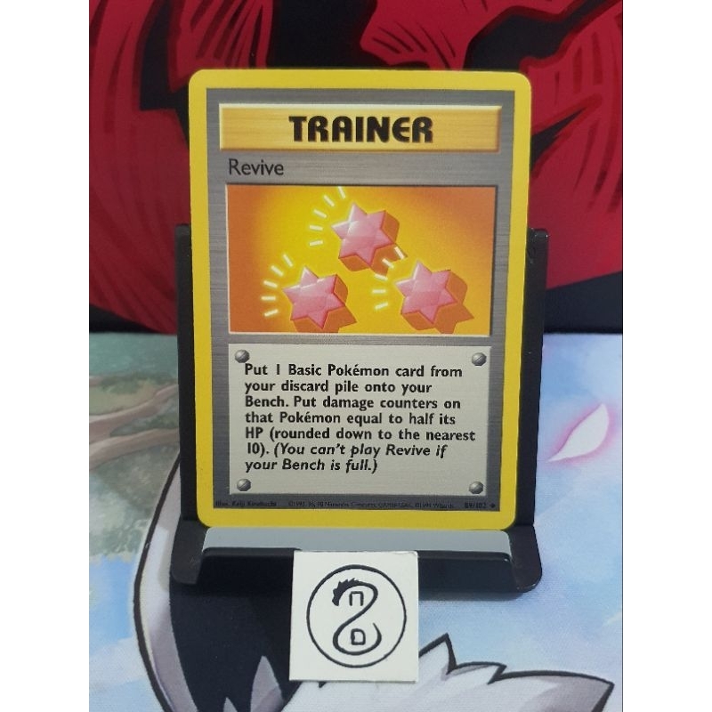 Pokemon TCG : Revive 89/102 // Unlimited Base Set (1999) | Shopee Malaysia