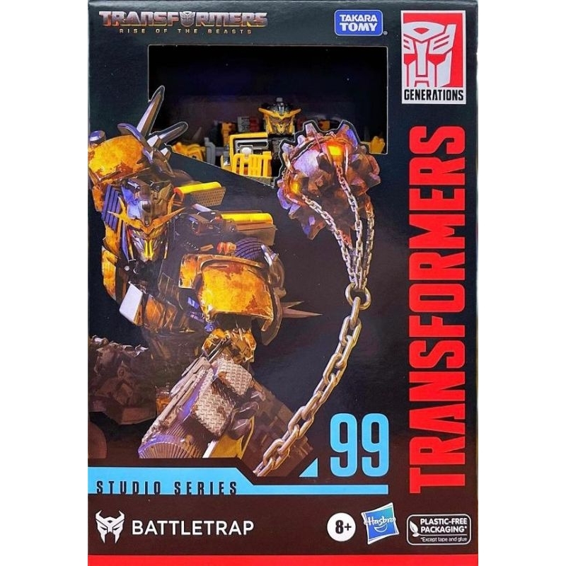 Transformers Rise of the Beasts Studio Series 99 Voyager Battletrap ...