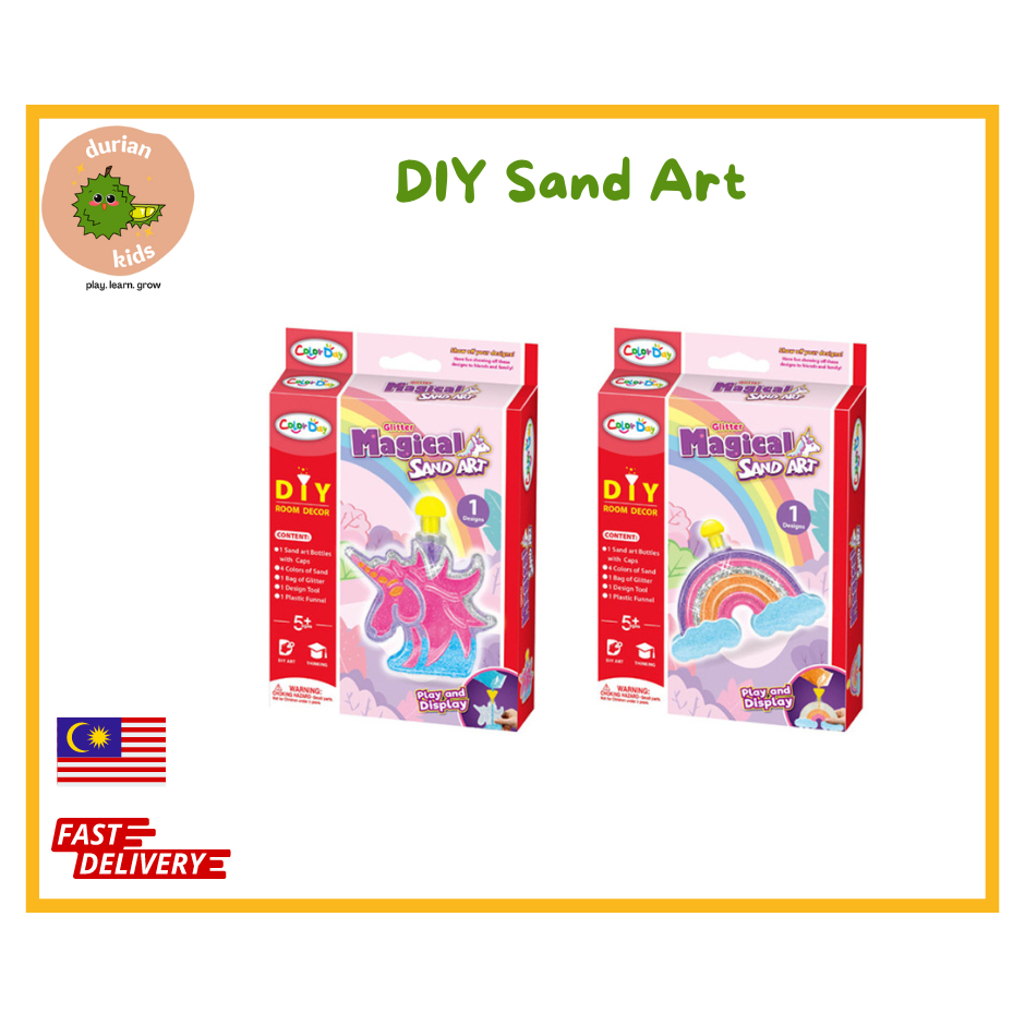Sand Art for kids/ Craft Mainan Pasir/ DIY Toys/ | Shopee Malaysia