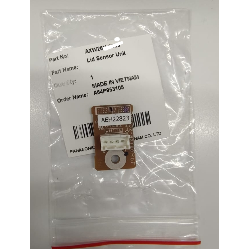 PANASONIC ORIGINAL WASHING MACHINE LID DOOR SENSOR UNIT NA-FD17X1/F135 ...