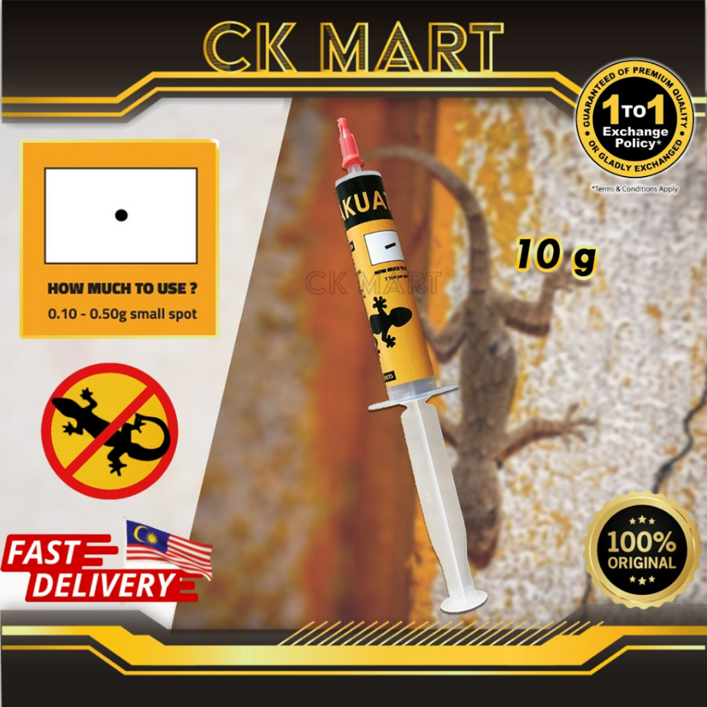 Lizard Gel Bait 10g 100% LIZARD Killer/ Anti Lizard /Ubat Cicak ...