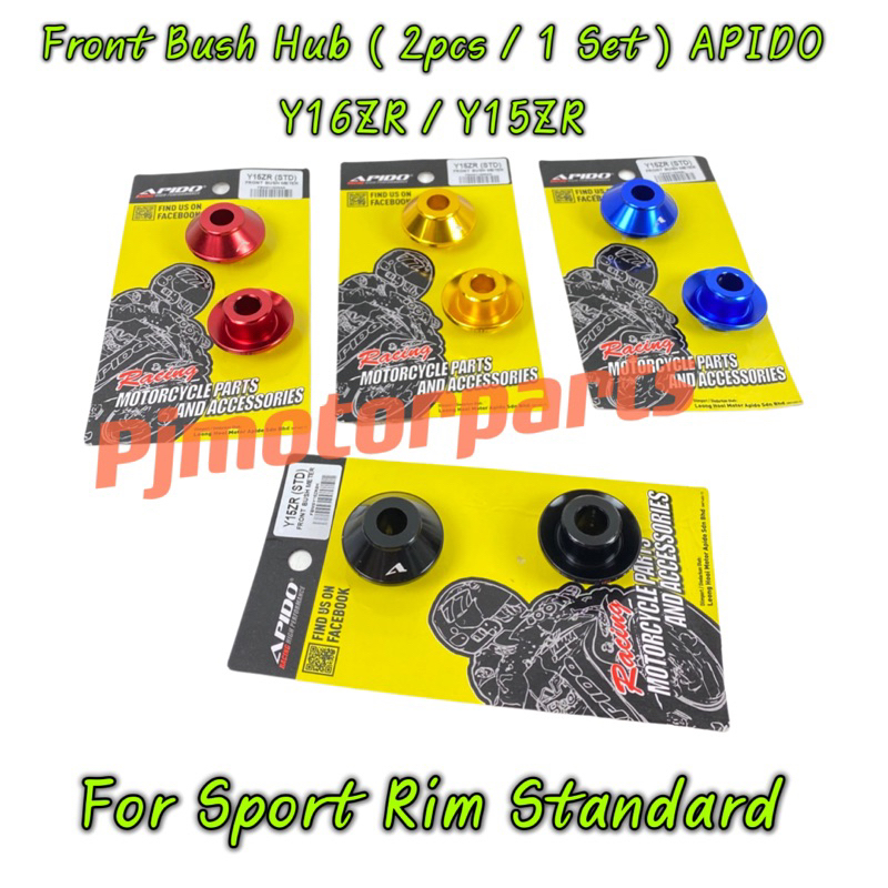 Y16 Y16ZR Y15 Y15ZR V1 V2 (1 Set) Front Meter Hub Bush Depan Sport Rim ...