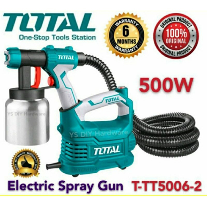 Total TT5006-2 HVLP Sprayer Spray Gun | Shopee Malaysia