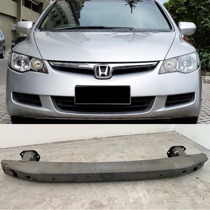 USED Original Civic Fd Front Bumper Inner Bracket BESI FRONT BUMPER ...