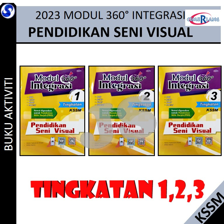 2023 MODUL 360 INTEGRASI PENDIDIKAN SENI VISUAL TINGKATAN 1.2.3 KSSM ...