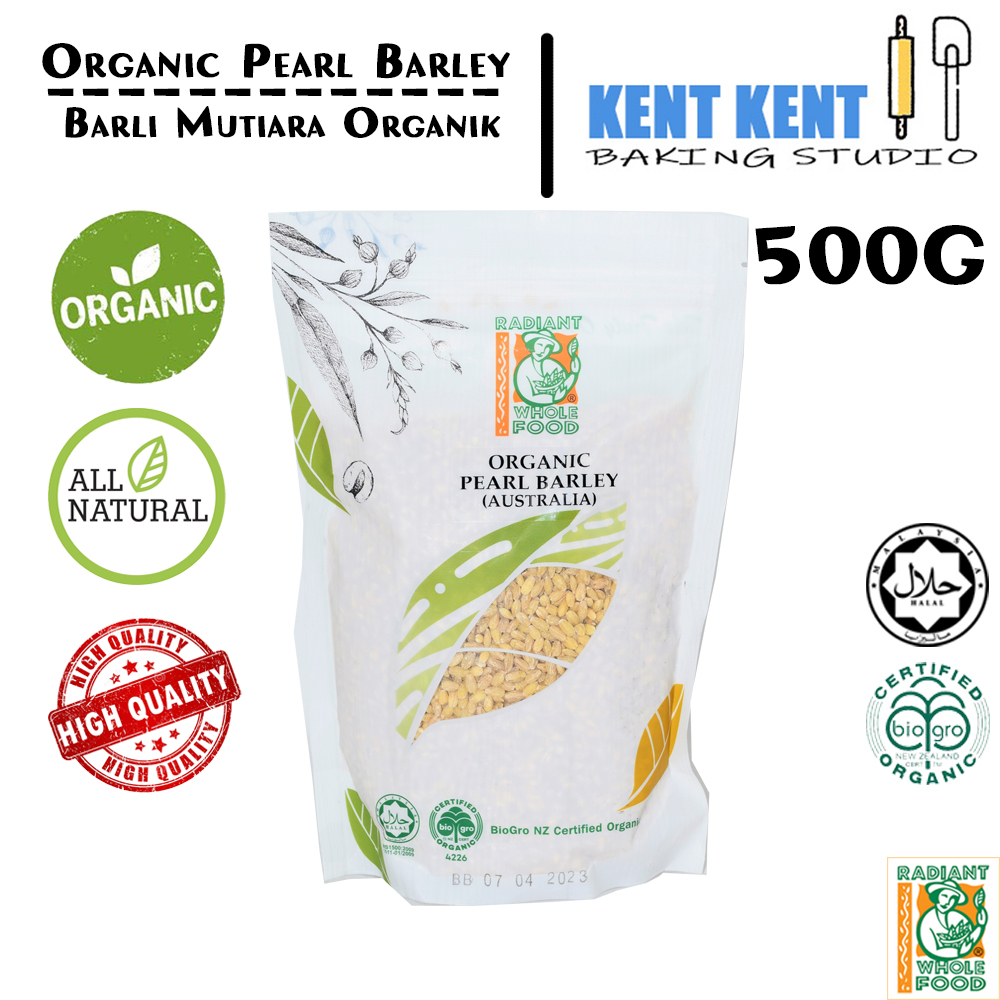 Radiant Organic Pearl Barley /Barli Mutiara Organik 500g [KENT KENT ...