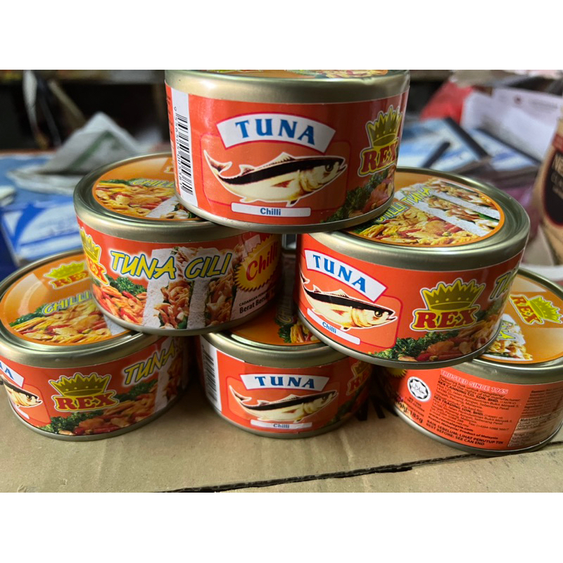 Rex Tuna Flakes Chilli 185g | Shopee Malaysia
